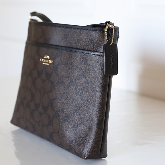 Coach | Bags | Coach File Crossbody Bag In Signature Canvas | Poshmark